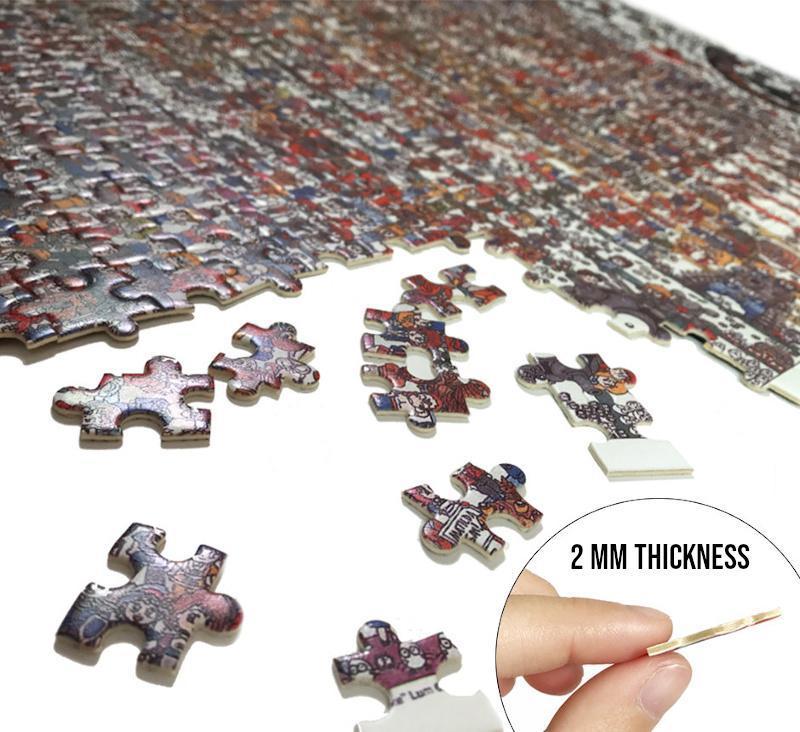 Psychedelic Mess – Puzzlev.com